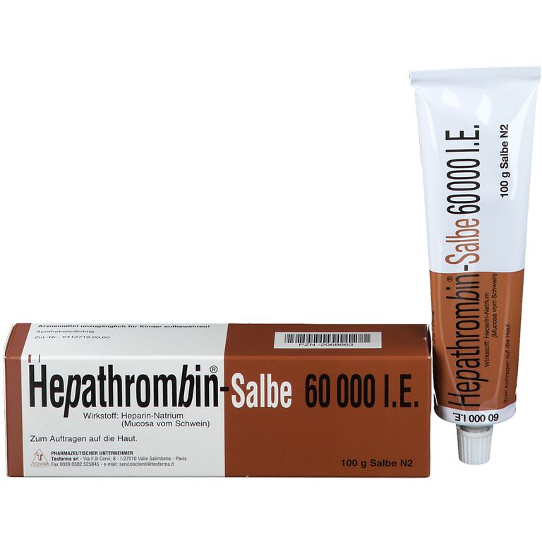 Hepathrombin®-Salbe 60 000 I.E. 100 g - Shop Apotheke