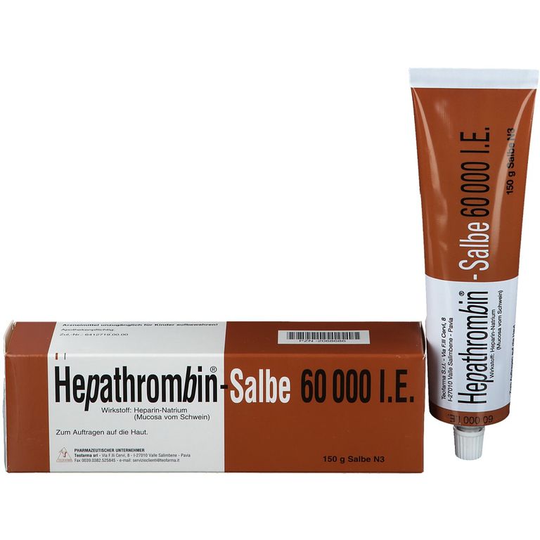 Hepathrombin®-Salbe 60 000 I.E. 150 g - Shop Apotheke