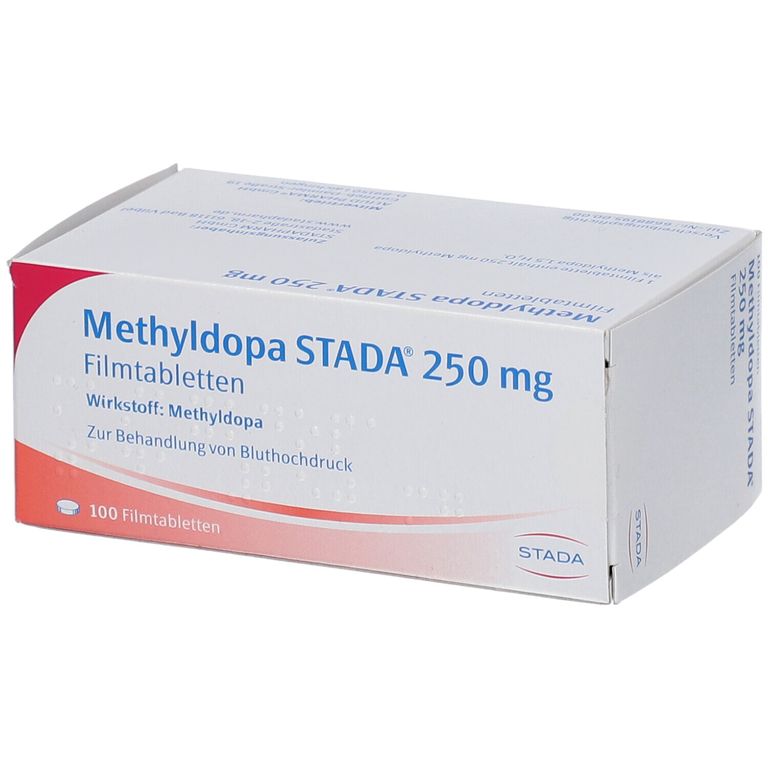 Methyldopa STADA® 250 mg 100 St mit dem E-Rezept kaufen - Shop Apotheke