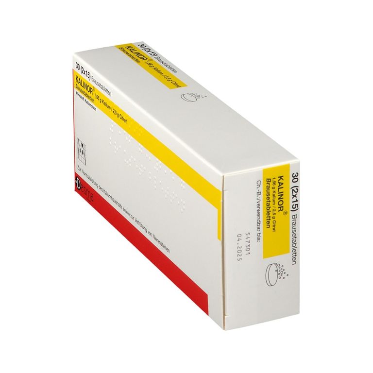 Kalinor® -Brausetabletten 2x15 St - Shop Apotheke