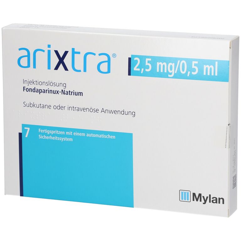 arixtra® 2,5 mg/0,5 ml 7x0,5 ml mit dem E-Rezept kaufen - Shop Apotheke