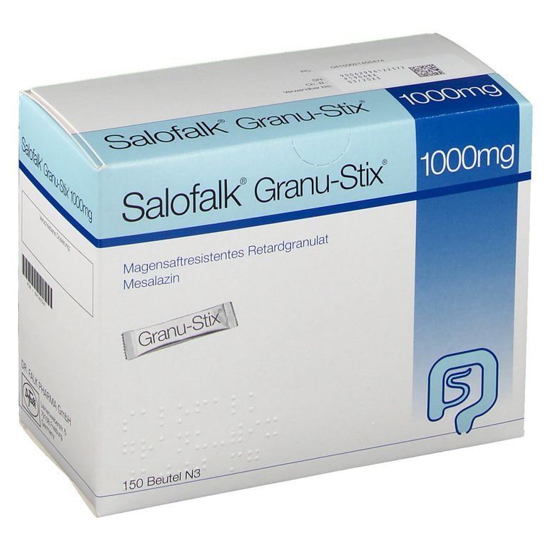 Salofalk® 1000 mg Granu Stix 150 St mit dem E-Rezept kaufen - Shop Apotheke