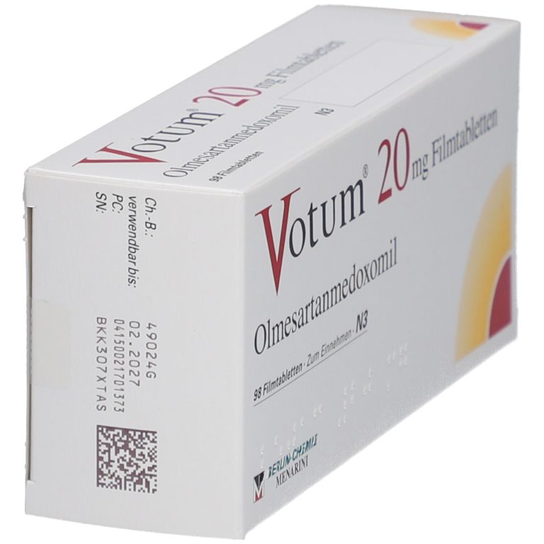 Votum® 20 mg 98 St mit dem E-Rezept kaufen - Shop Apotheke