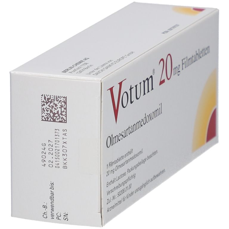 Votum® 20 mg 98 St mit dem E-Rezept kaufen - Shop Apotheke