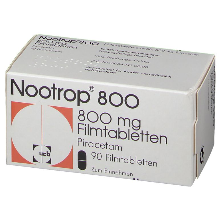 Nootrop® 800 mg 90 St mit dem E-Rezept kaufen - Shop Apotheke