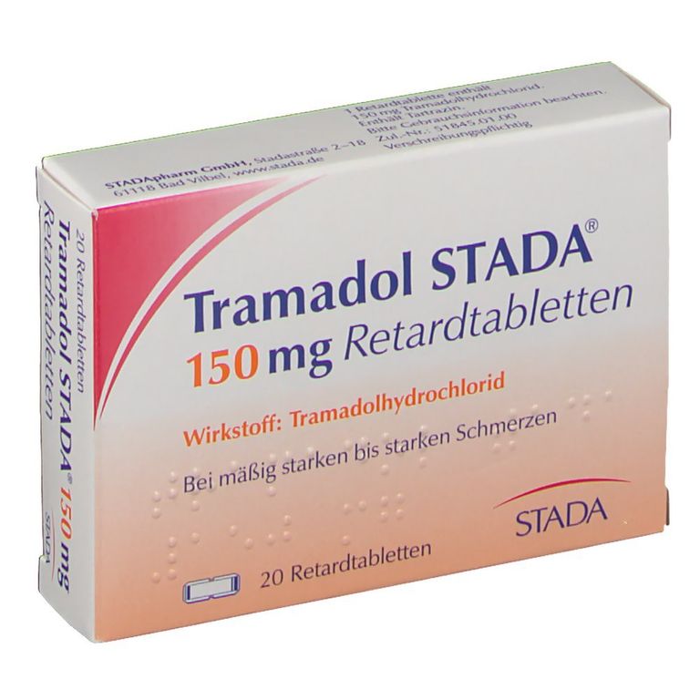 Tramadol STADA® 150 mg 20 St mit dem E-Rezept kaufen - Shop Apotheke