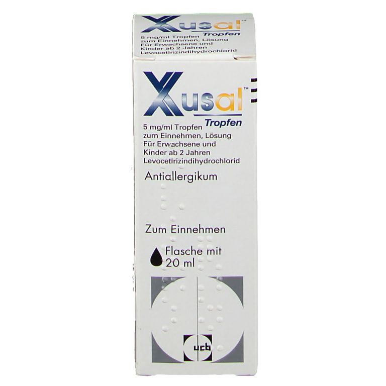 Xusal™ Tropfen 5 mg/ml 20 ml mit dem E-Rezept kaufen - Shop Apotheke