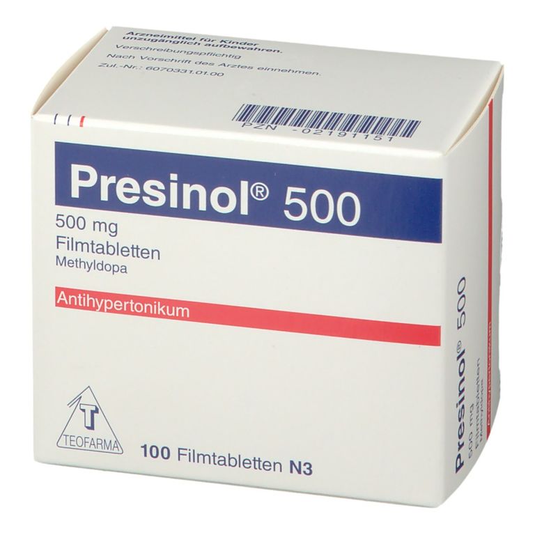 Presinol® 500 100 St mit dem E-Rezept kaufen - Shop Apotheke