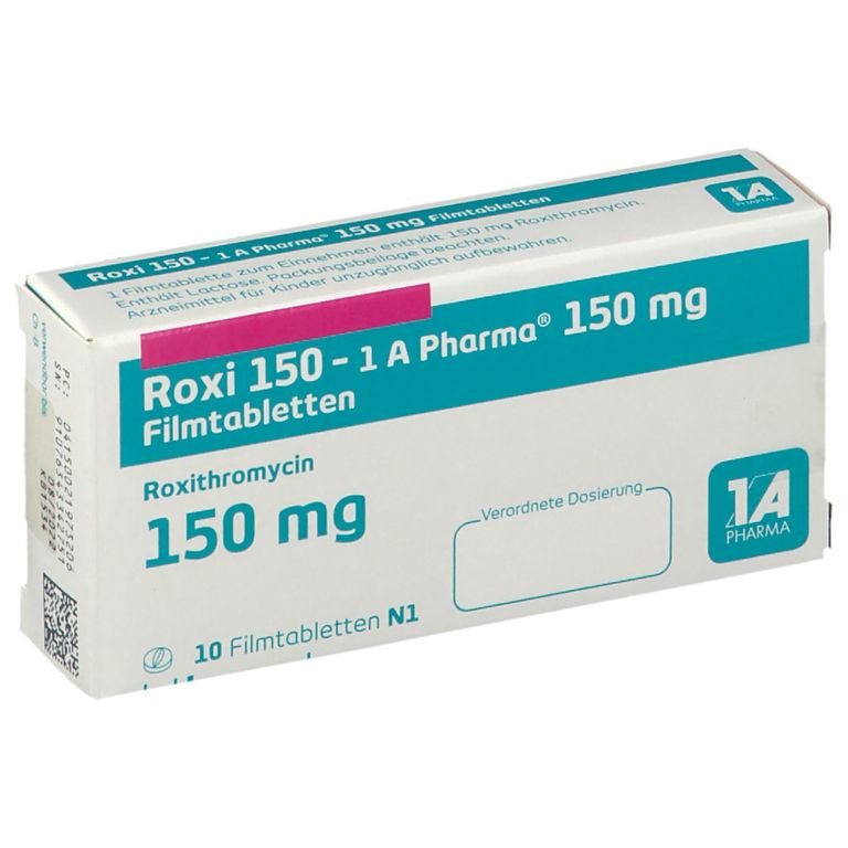 Roxi 150 1A Pharma® 10 St mit dem E-Rezept kaufen - Shop Apotheke