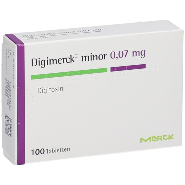 Digimerck® minor 0,07 mg 100 St mit dem E-Rezept kaufen - Shop Apotheke