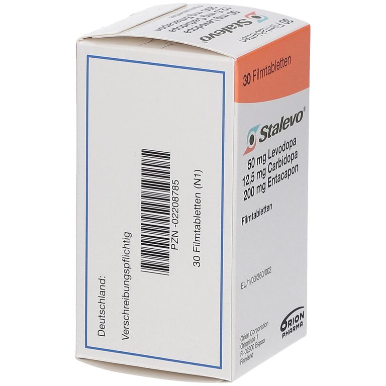 Stalevo® 50 mg/12,5 mg/200 mg 30 St mit dem E-Rezept kaufen - Shop Apotheke