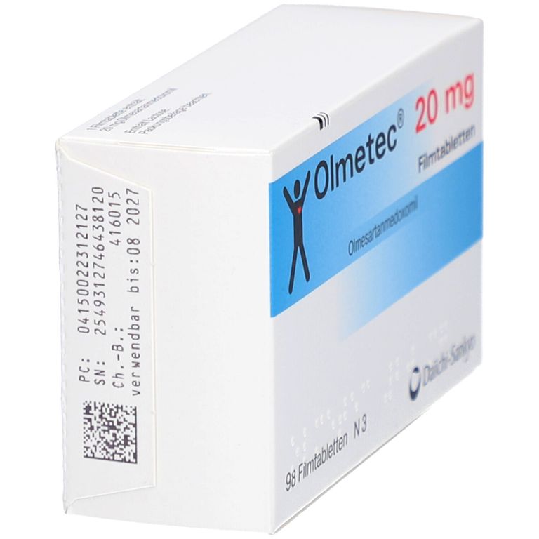 Olmetec® 20 mg 98 St mit dem E-Rezept kaufen - Shop Apotheke
