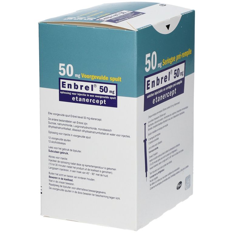 Enbrel® 50 mg 12 St mit dem E-Rezept kaufen - Shop Apotheke
