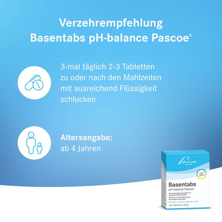 Basentabs pH-balance Pascoe® 100 St - Shop Apotheke