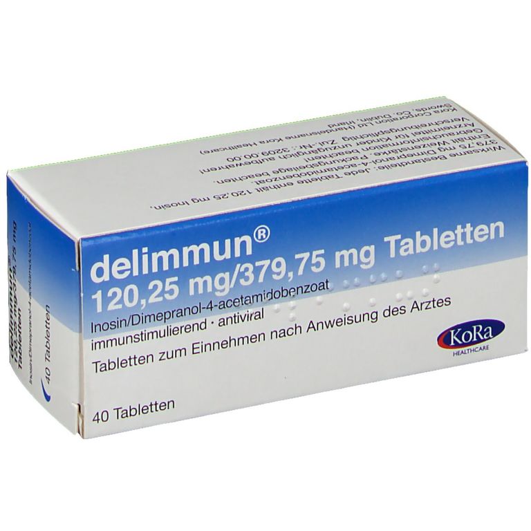 delimmun® 120,25 mg/379,75 mg 40 St mit dem E-Rezept kaufen - Shop Apotheke