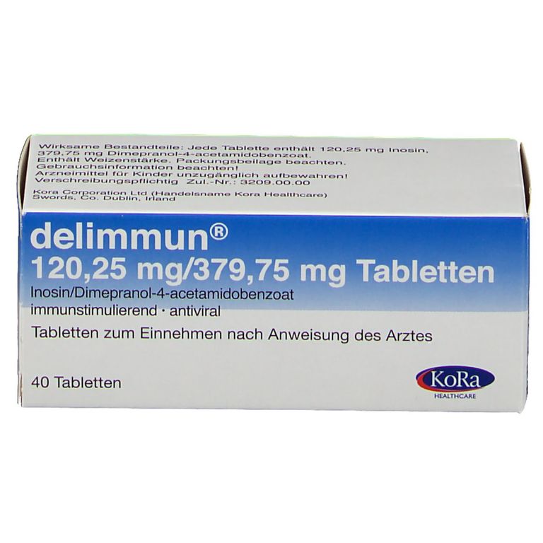 delimmun® 120,25 mg/379,75 mg 40 St mit dem E-Rezept kaufen - Shop Apotheke
