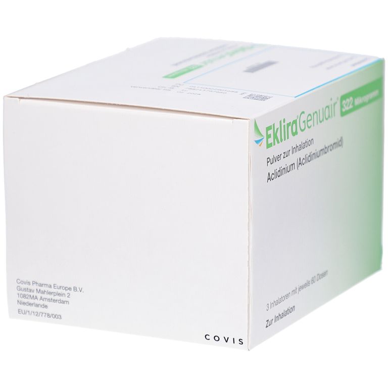 Eklira® Genuair 322 µg 3 St mit dem E-Rezept kaufen - Shop Apotheke