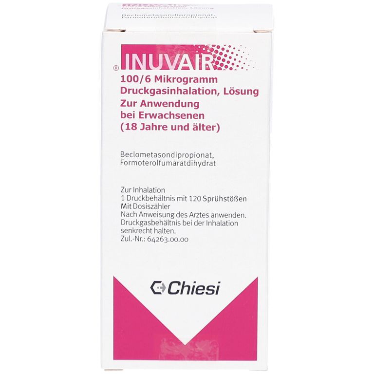 Inuvair® 100/6 µg 1 St mit dem E-Rezept kaufen - Shop Apotheke