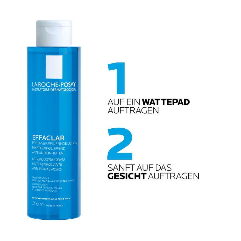 La Roche Posay EFFACLAR Porenverfeinernde Lotion 200 ml - Shop Apotheke