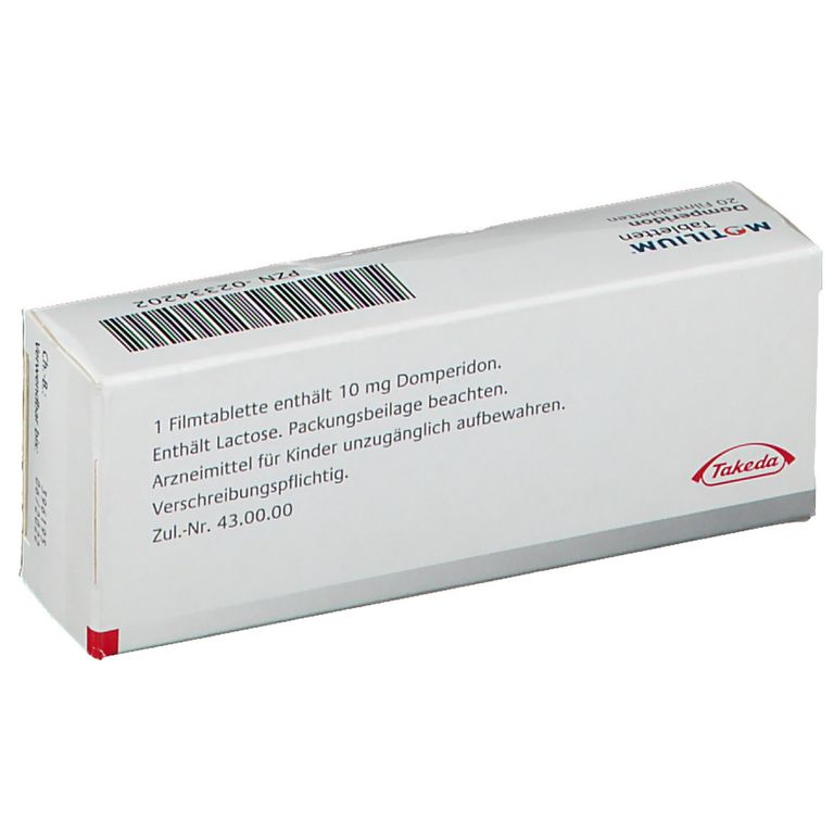 Motilium® 10 mg 20 St mit dem E-Rezept kaufen - Shop Apotheke
