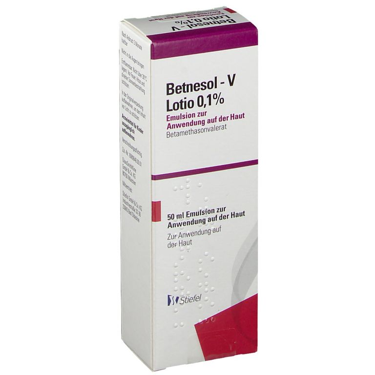 Betnesol-V Lotio 0,1% 50 ml mit dem E-Rezept kaufen - Shop Apotheke