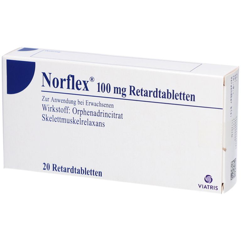 Norflex® 100 mg 20 St mit dem E-Rezept kaufen - Shop Apotheke