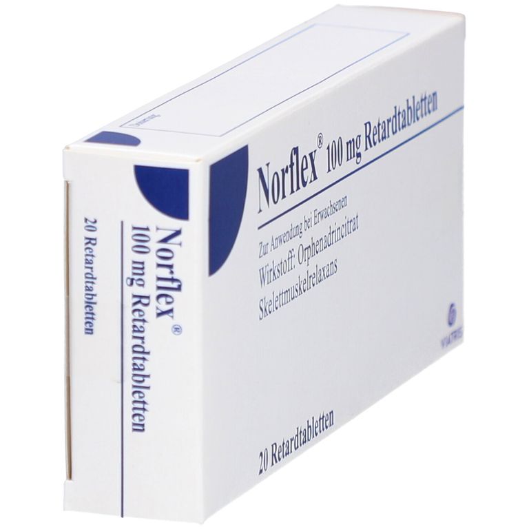 Norflex® 100 mg 20 St mit dem E-Rezept kaufen - Shop Apotheke