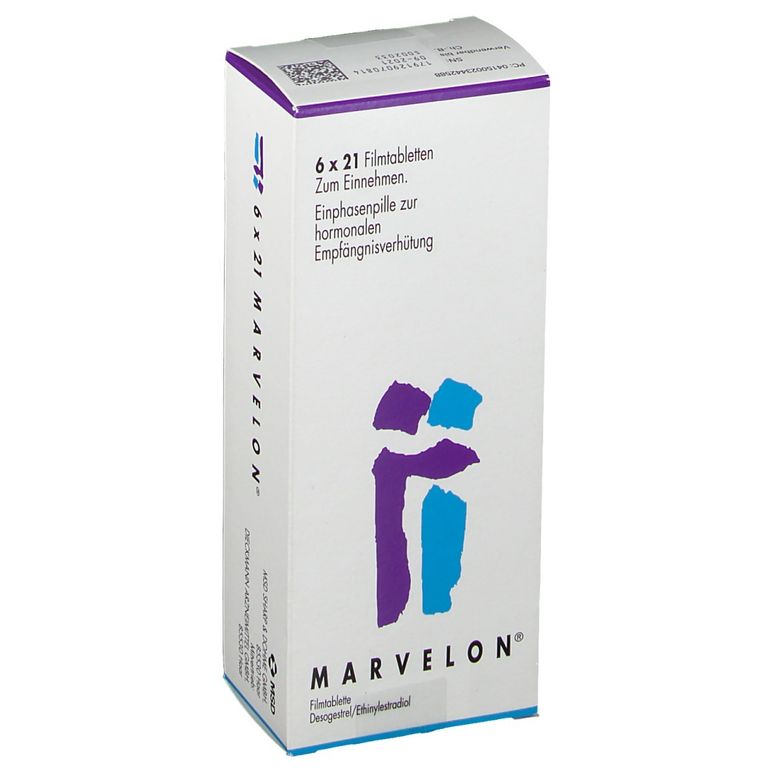 MARVELON® 6x21 St mit dem E-Rezept kaufen - Shop Apotheke
