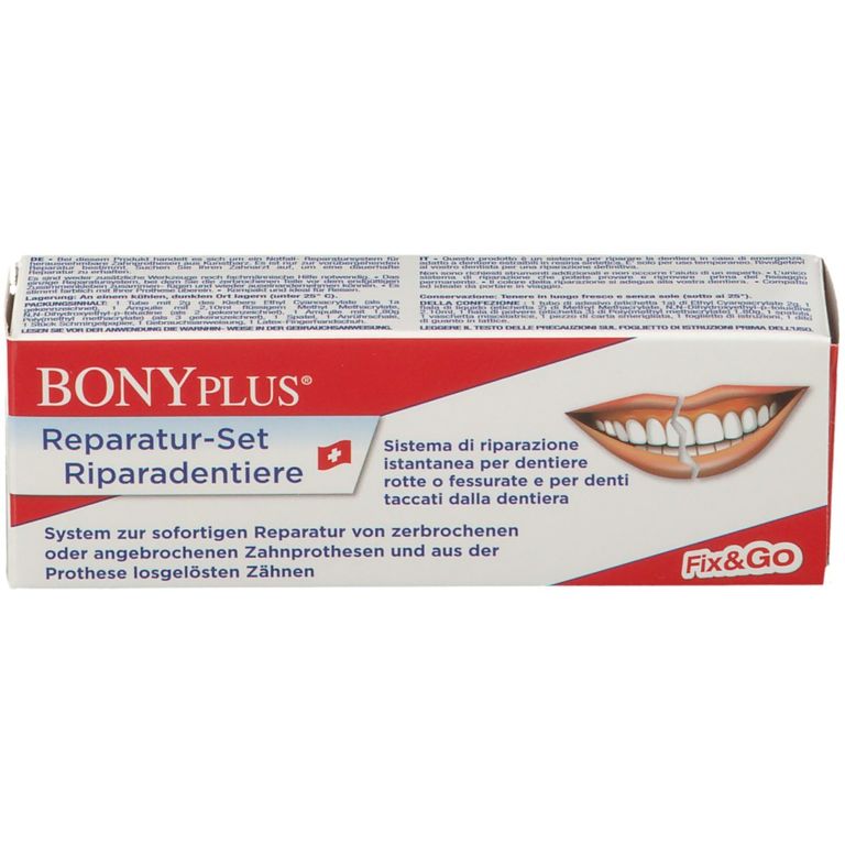 BONYplus® Reperatur-Set für Zahnprothesen 1 St - Shop Apotheke