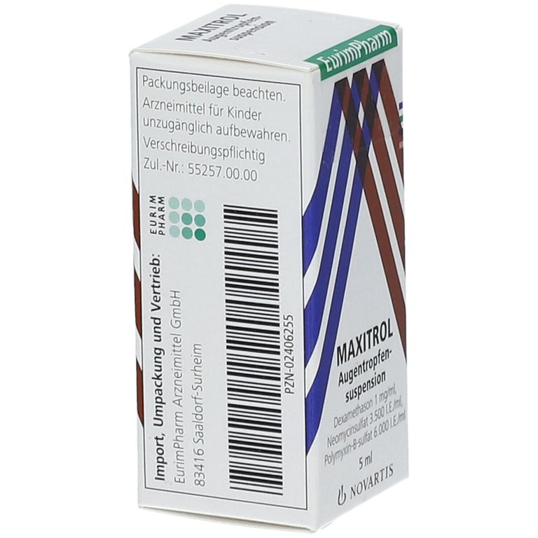 Maxitrol 5 ml mit dem E-Rezept kaufen - Shop Apotheke