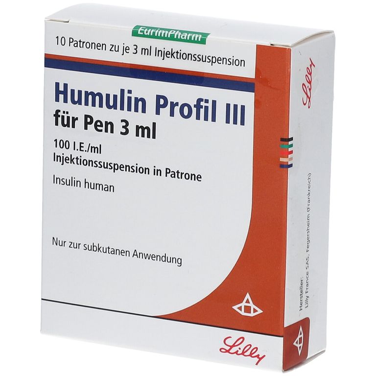 Humulin Profil Iii 10x3 ml mit dem E-Rezept kaufen - Shop Apotheke