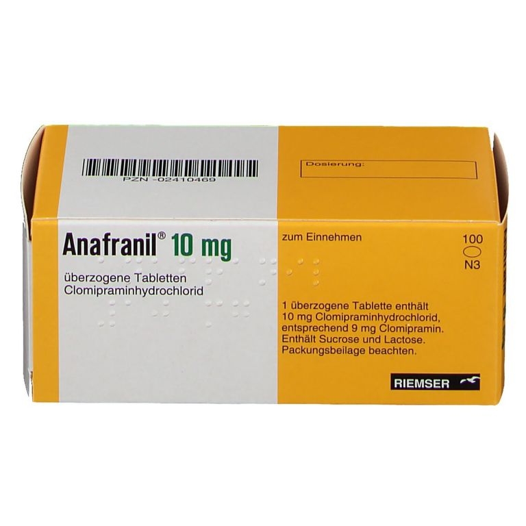 Anafranil® 10 mg 100 St mit dem E-Rezept kaufen - Shop Apotheke