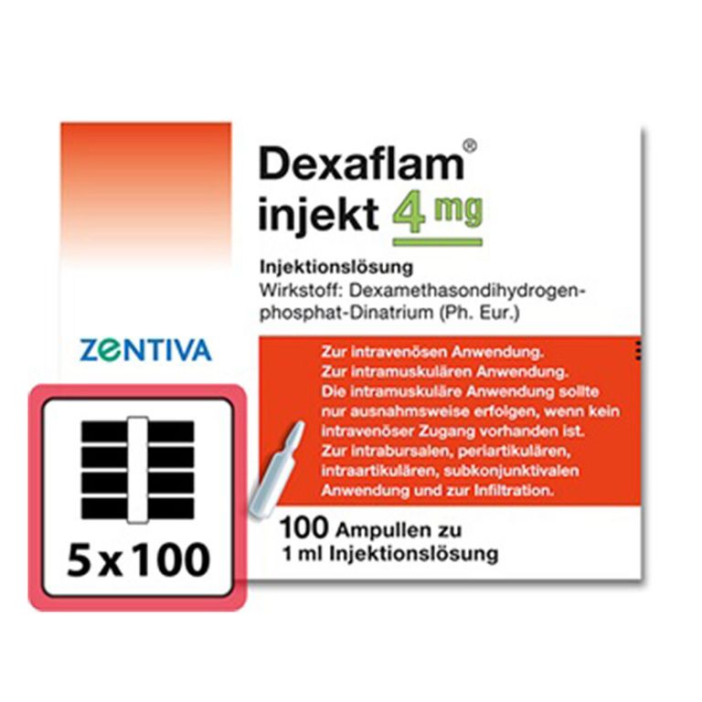Dexaflam® injekt 4 mg 500x1 ml mit dem E-Rezept kaufen - Shop Apotheke