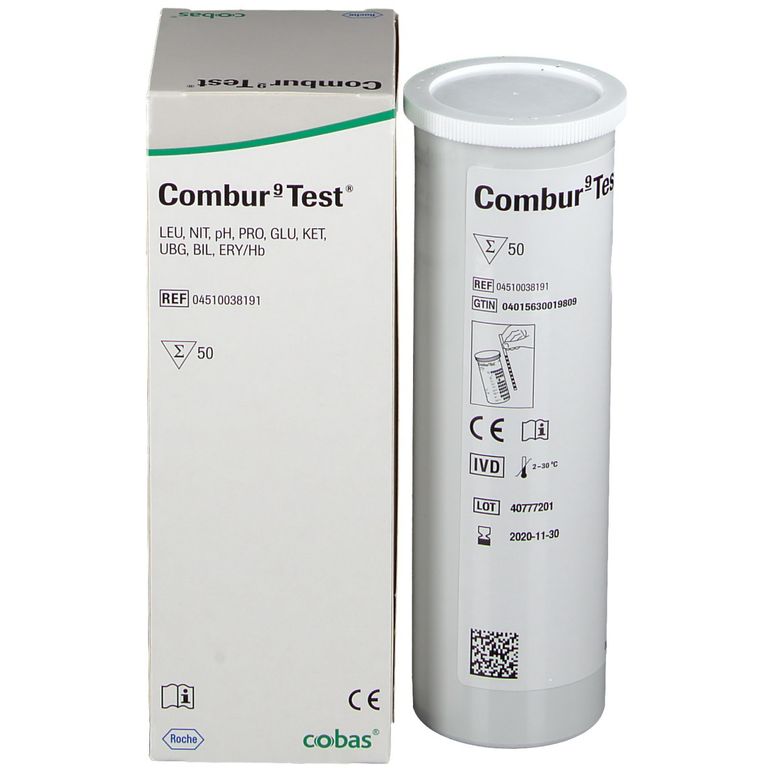 Combur 9 Test® Teststreifen 50 St - Shop Apotheke