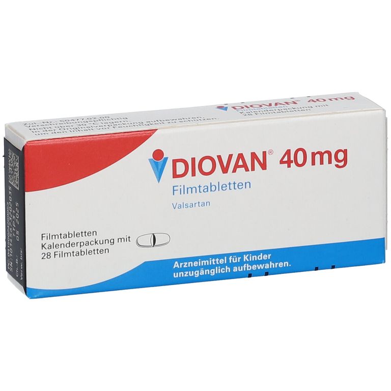 Diovan® 40 mg 28 St mit dem E-Rezept kaufen - Shop Apotheke