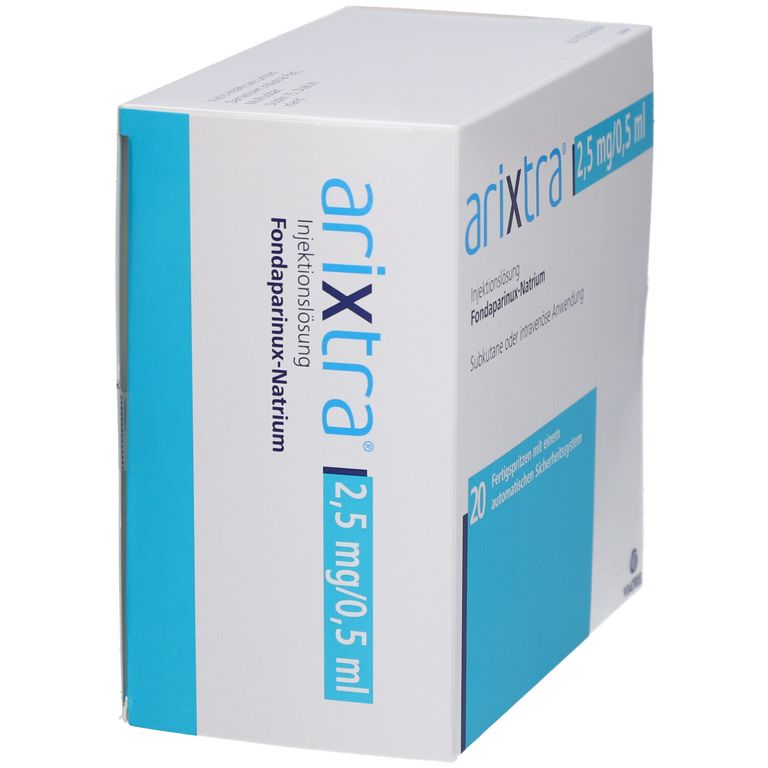 arixtra® 2,5 mg/0,5 ml 20x0,5 ml mit dem E-Rezept kaufen - Shop Apotheke