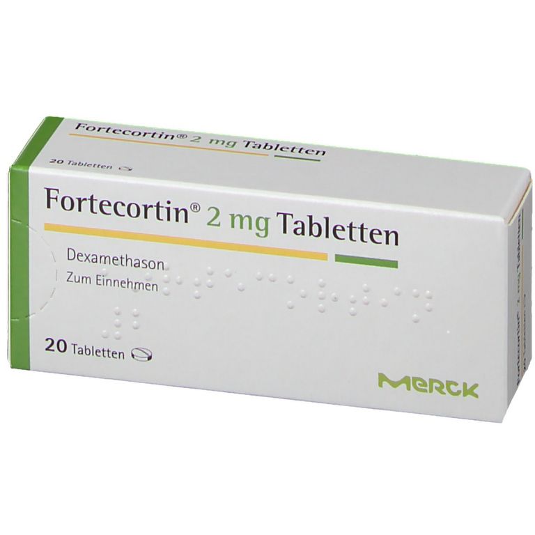 Fortecortin® 2 mg 20 St mit dem E-Rezept kaufen - Shop Apotheke