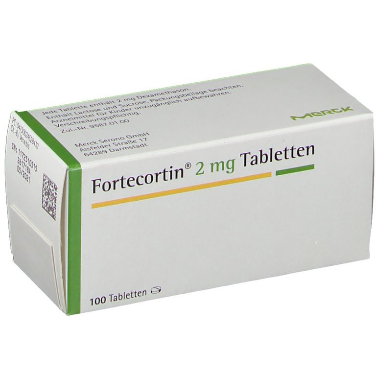 Fortecortin® 2 mg 100 St mit dem E-Rezept kaufen - Shop Apotheke