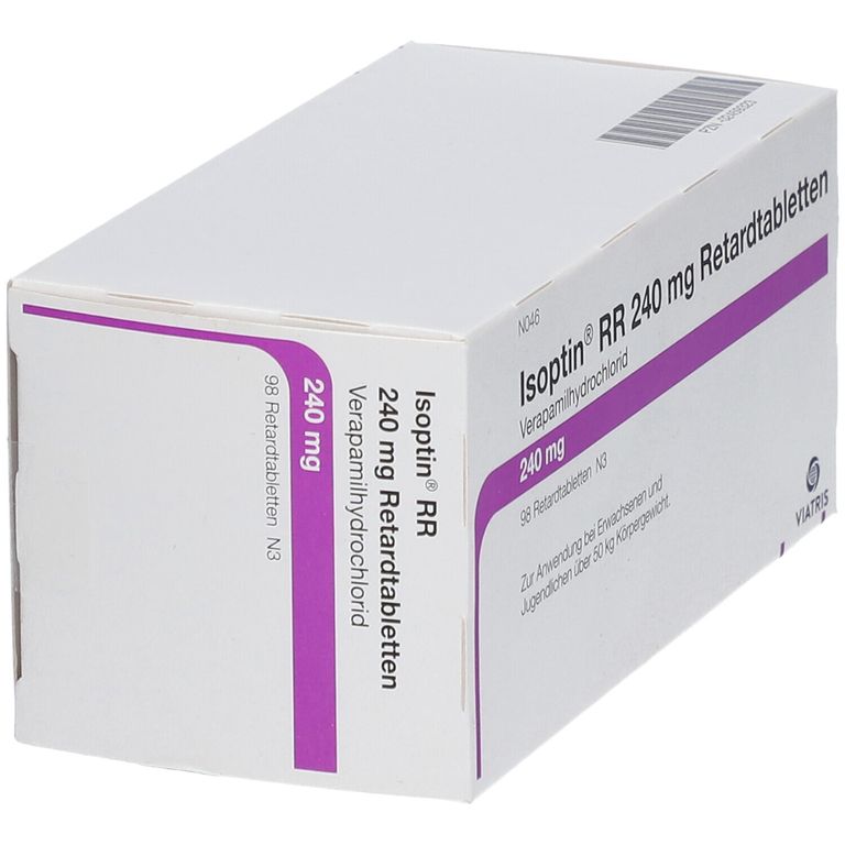 Isoptin® RR 240 mg Retardtabletten 98 St mit dem E-Rezept kaufen - Shop ...