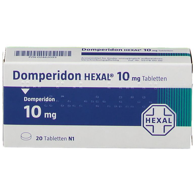 Domperidon Hexal® 10 mg 20 St mit dem E-Rezept kaufen - Shop Apotheke