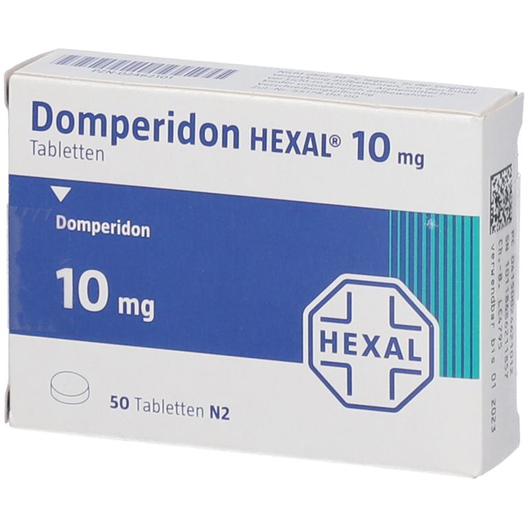 Domperidon HEXAL® 10 mg 50 St mit dem E-Rezept kaufen - Shop Apotheke