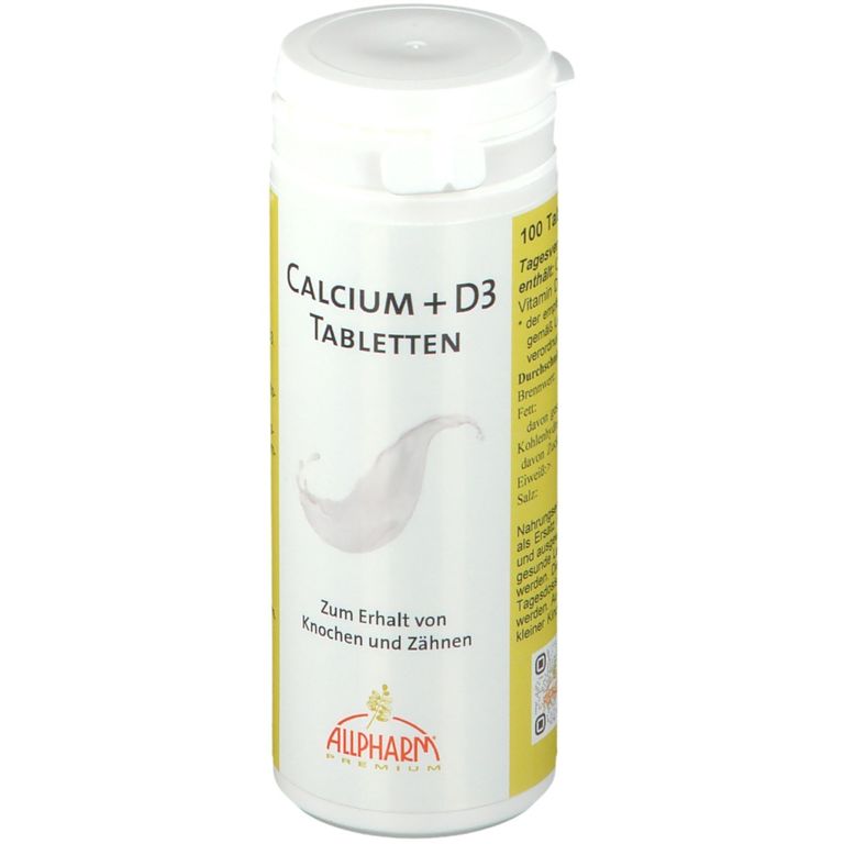 Calcium + D3 Tabletten 100 St - Shop Apotheke