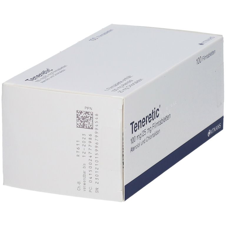 Teneretic® 100 mg/25 mg 100 St mit dem E-Rezept kaufen - Shop Apotheke
