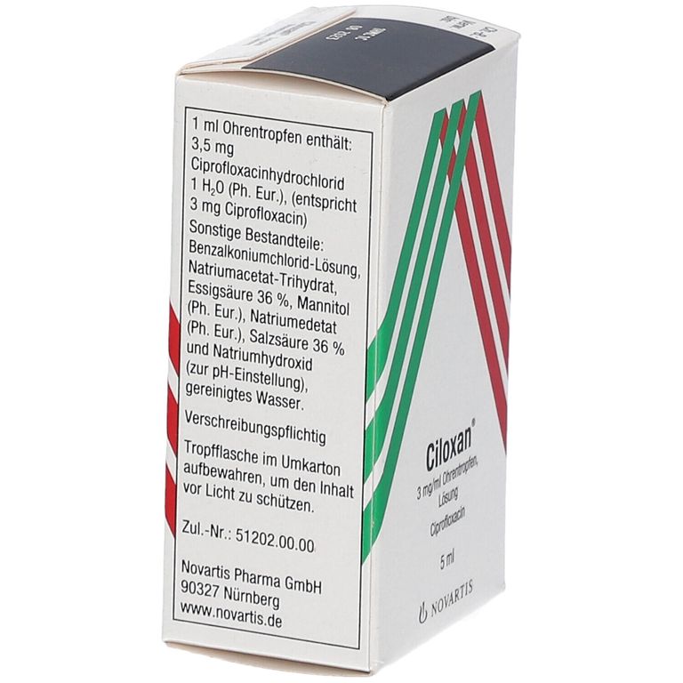 Ciloxan® 3 mg/ml 5 ml mit dem E-Rezept kaufen - Shop Apotheke