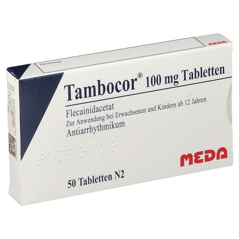 Tambocor® 100 mg 50 St mit dem E-Rezept kaufen - Shop Apotheke