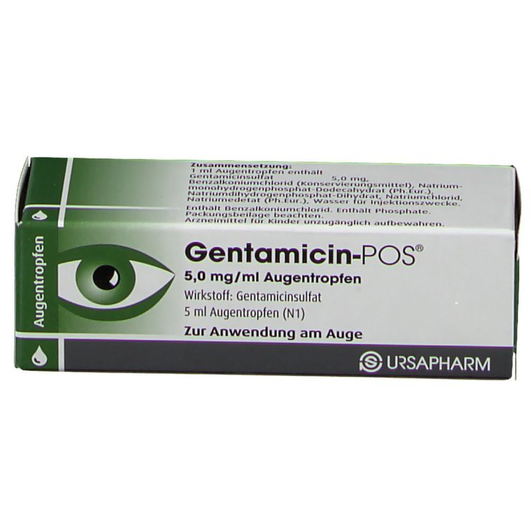 Gentamicin-POS® 5 mg/ml 5 ml mit dem E-Rezept kaufen - Shop Apotheke