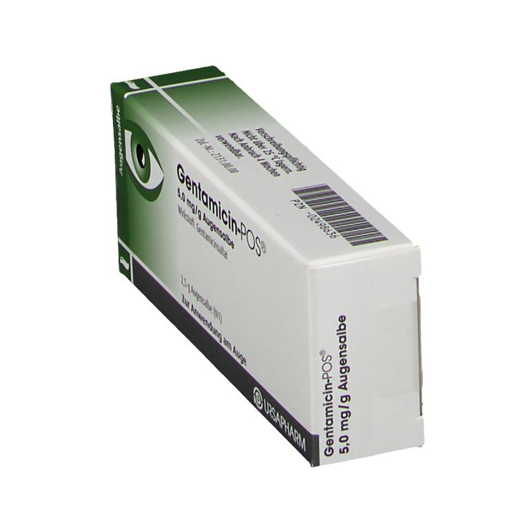 Gentamicin-POS® 5,0 mg/g Augensalbe 2,5 g mit dem E-Rezept kaufen ...