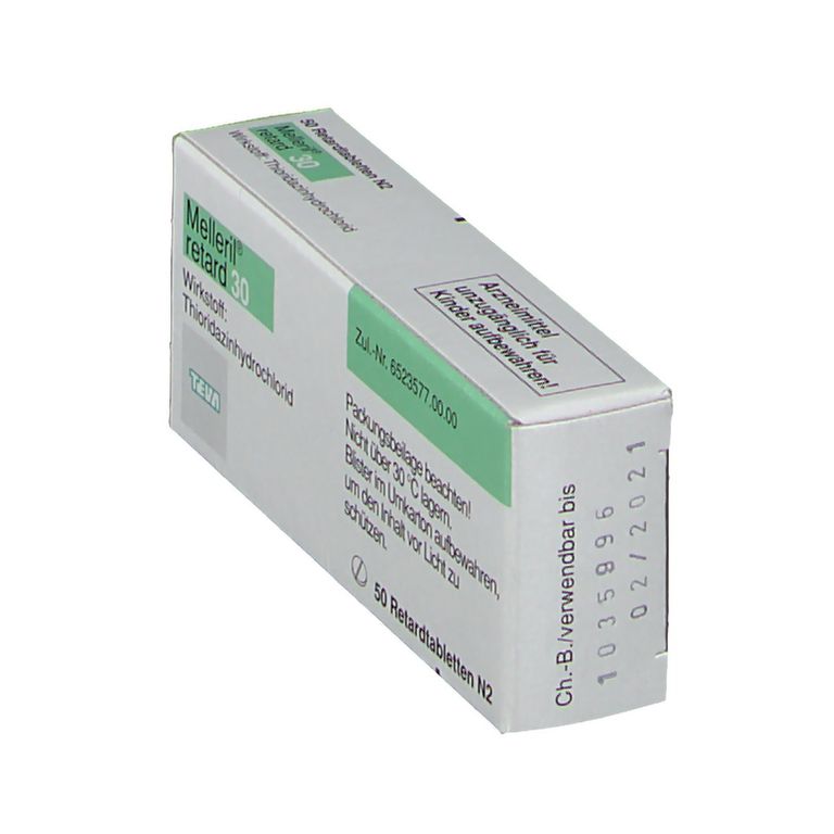 Melleril® 30 mg 50 St mit dem E-Rezept kaufen - Shop Apotheke