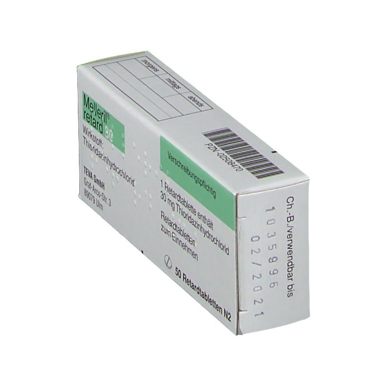 Melleril® 30 mg 50 St mit dem E-Rezept kaufen - Shop Apotheke