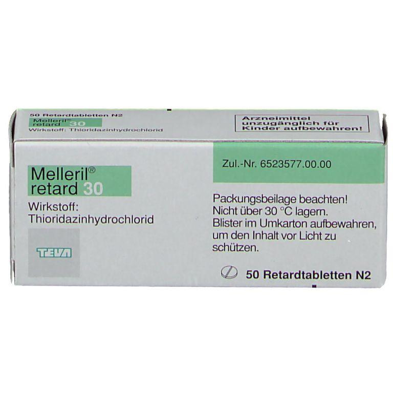 Melleril® 30 mg 50 St mit dem E-Rezept kaufen - Shop Apotheke